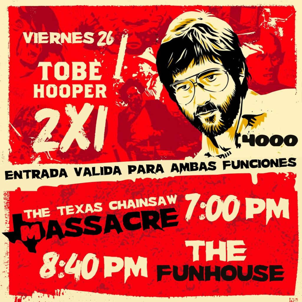 Tobe Hooper 2x1 - Sala Garbo